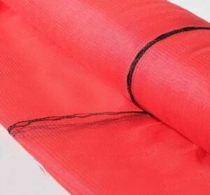 Red Fire Retardant Debris Netting 70gsm Commercial Scaffold Netting ...