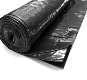 Heavy Duty Black Polythene Plastic Sheeting Dpm Roll Sheet For Covering ...