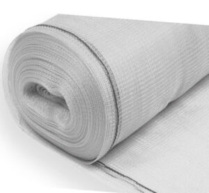 Heavy Duty White Debris Netting Industrial Scaffold Netting - Tarps Uk